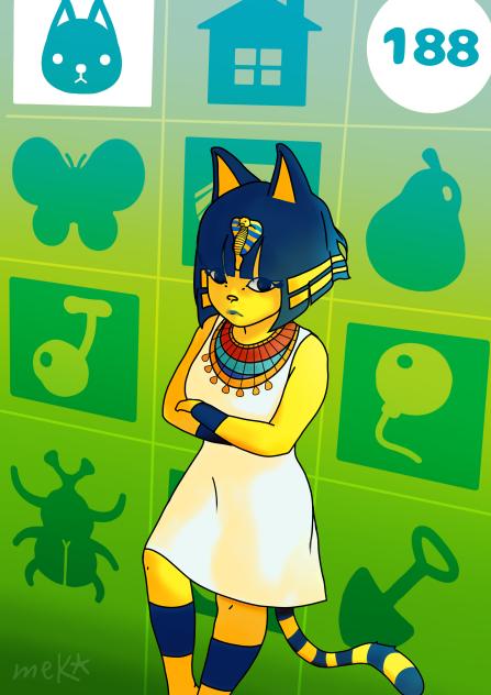 Ankha ー Animal crossing - ibisPaint