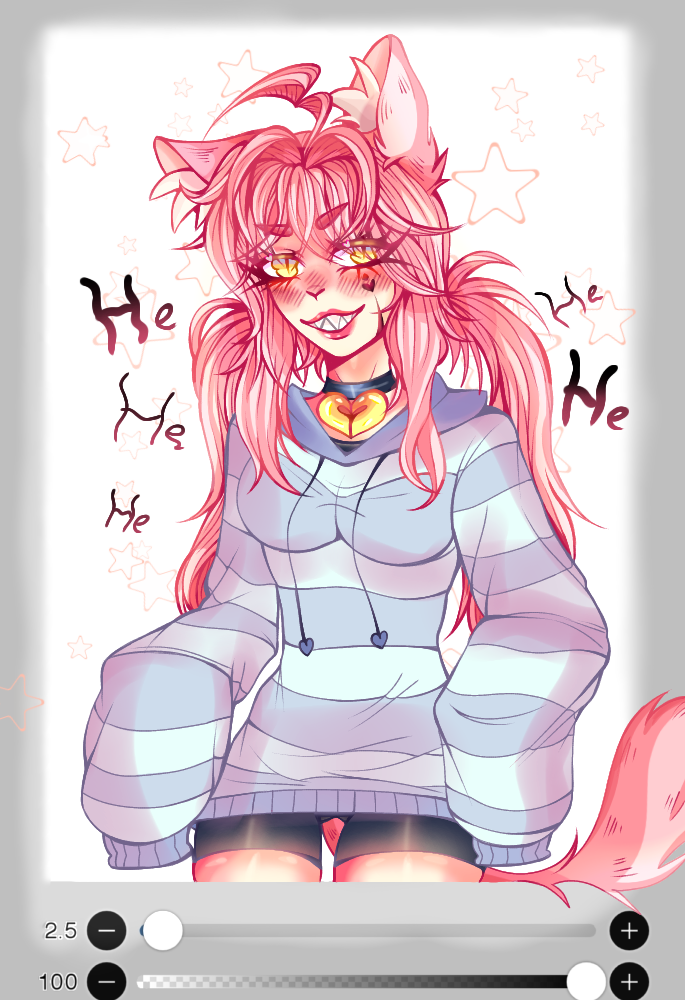 I SEE YOUUUU... HAHAHA🫨 - ibisPaint