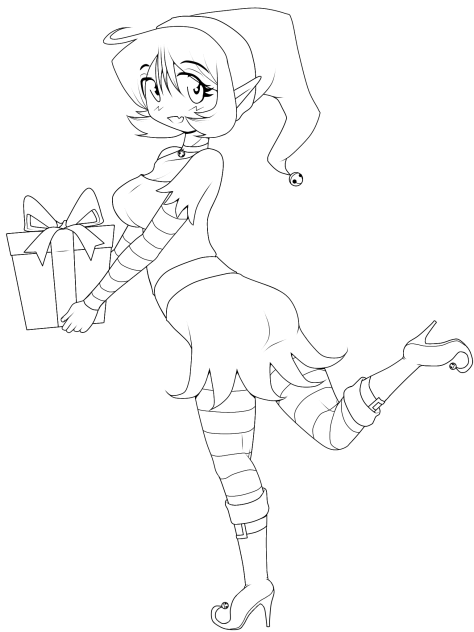 Synthia Christmas Elf 2022 - ibisPaint