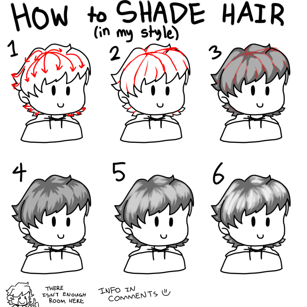 hair shading tutorial - ibisPaint