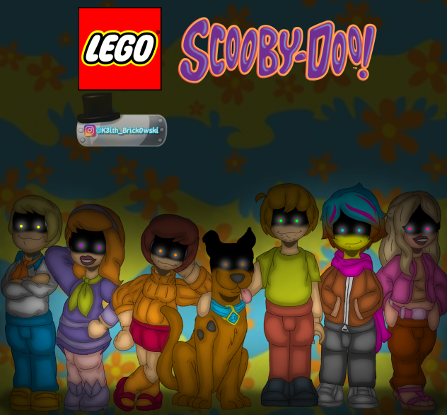 Keith + Mary J. and the Scooby's gang! - ibisPaint