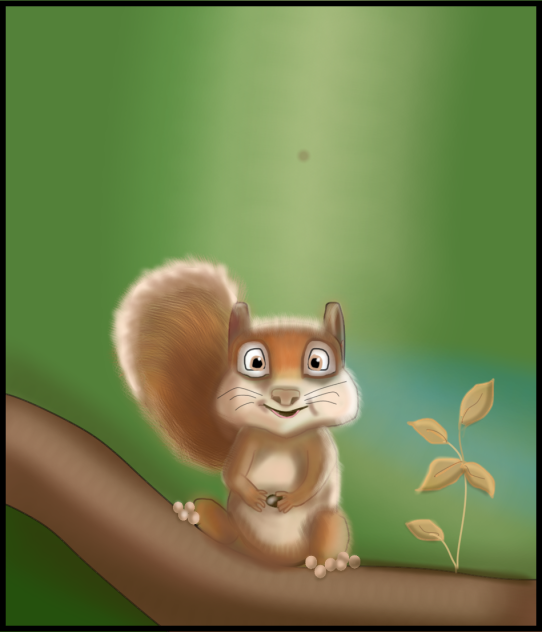 Squirrel - ibisPaint