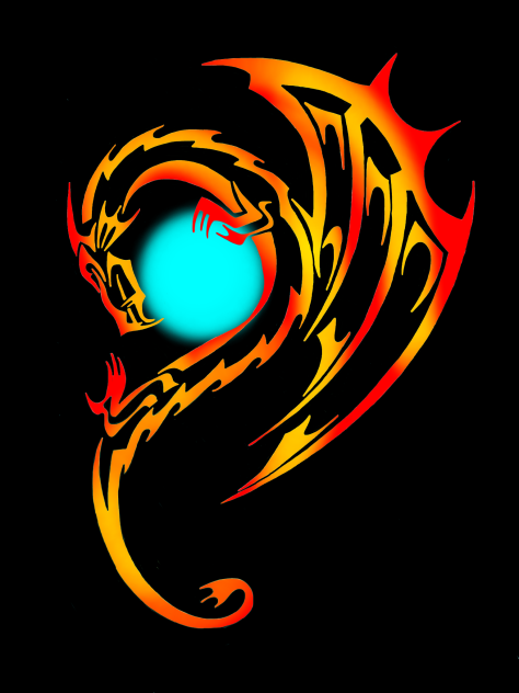 Dragon Sphere - ibisPaint