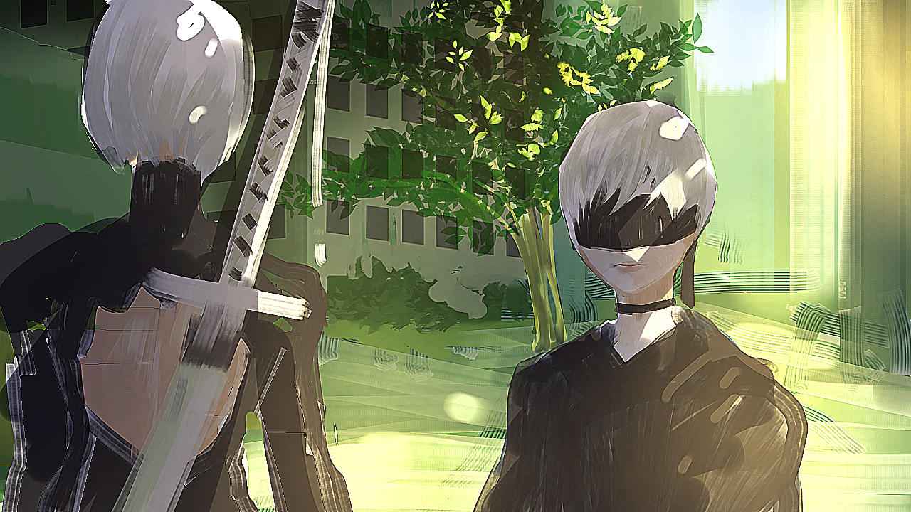 2Bと9S - ibisPaint