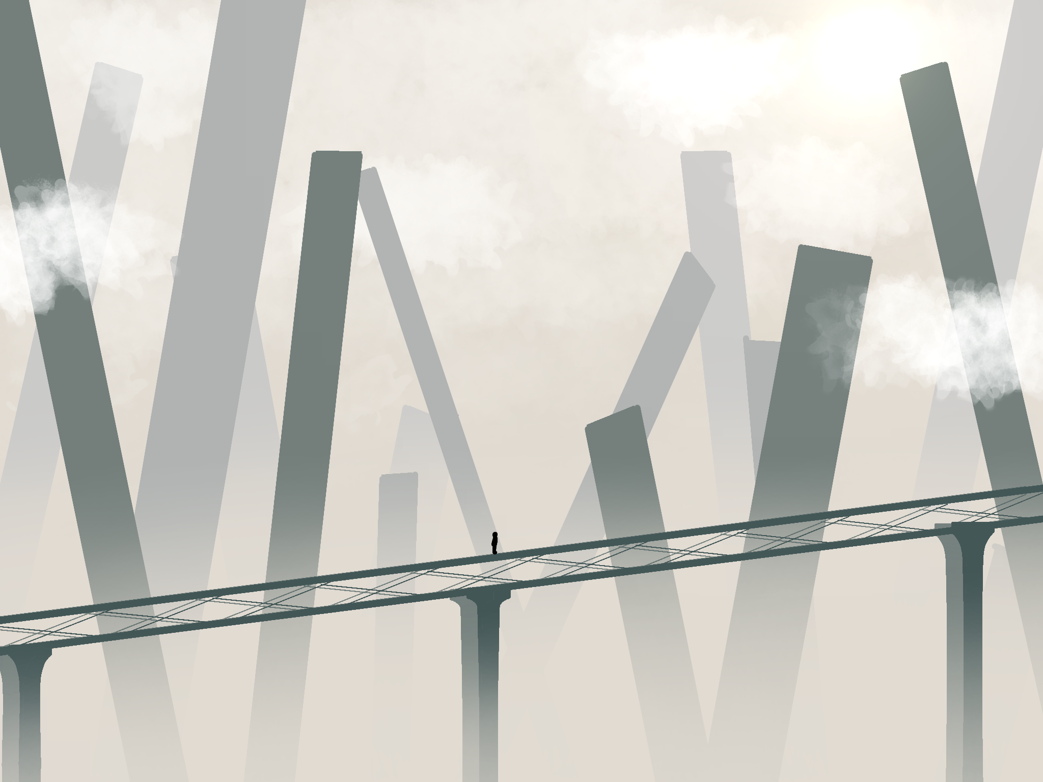 A world stretching far and wide... - ibisPaint