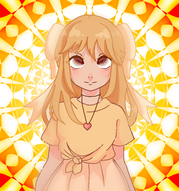 yellow aesthetic (traced clithes LOL) - ibisPaint