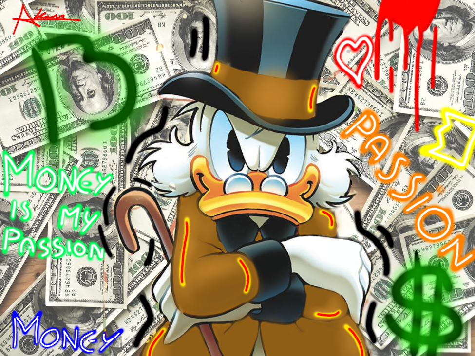 Zio Paperone (Money) - ibisPaint