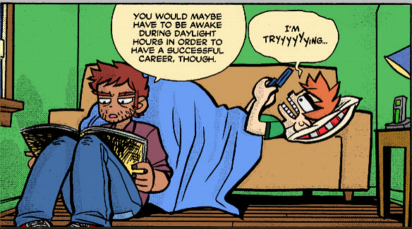 funny scott pilgrim thing - ibisPaint
