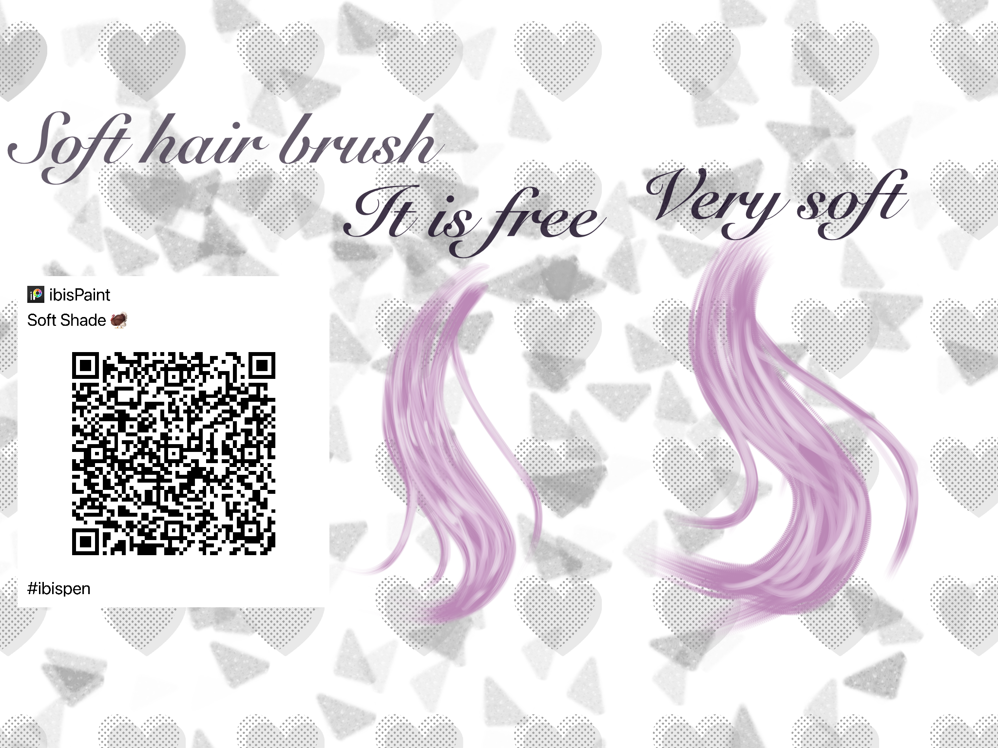 Hair QR code (Deleting if not popular) - ibisPaint