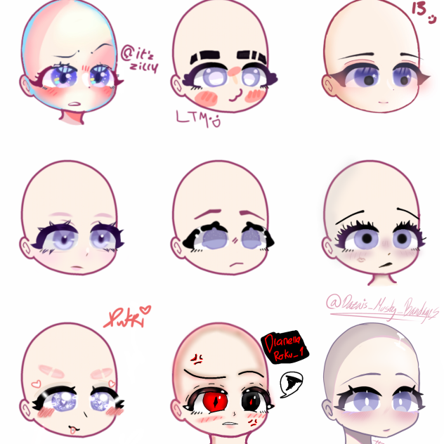 Silly lil gacha collab - ibisPaint