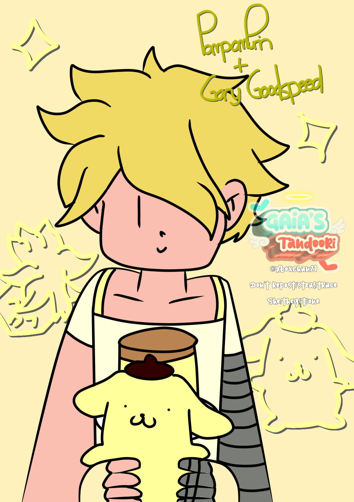 Pompompurin + Gary Goodspeed - ibisPaint