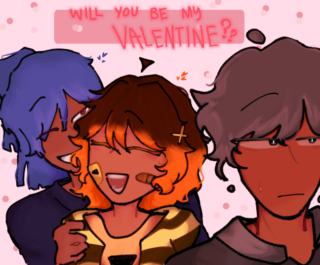 the trios with 1 third wheel (AGSOSFA) - ibisPaint