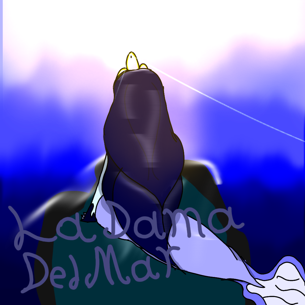 La Dama Del Mar_Restaurado - ibisPaint