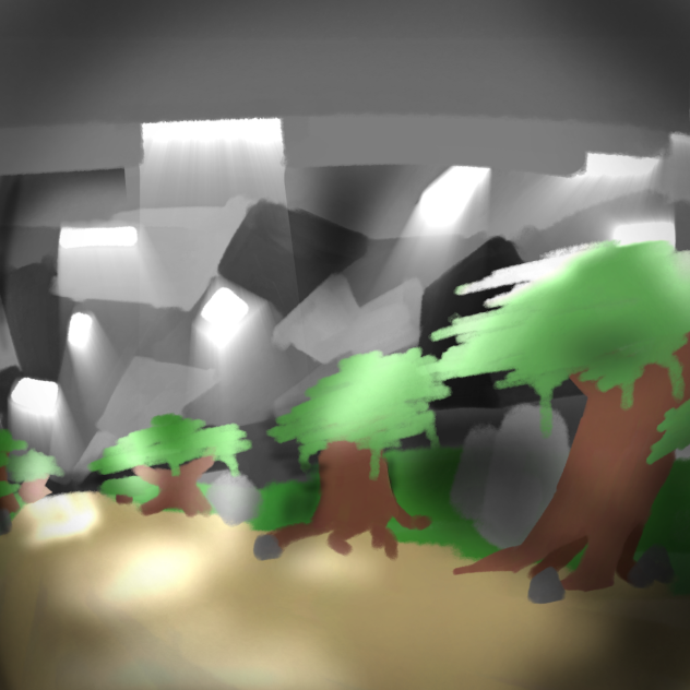 Underground jungle!🤠 - ibisPaint