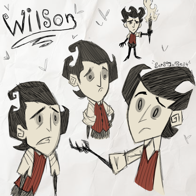 Wilson from Dont Starve - ibisPaint