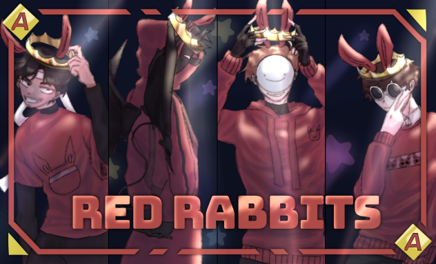 Red rabbits - ibisPaint