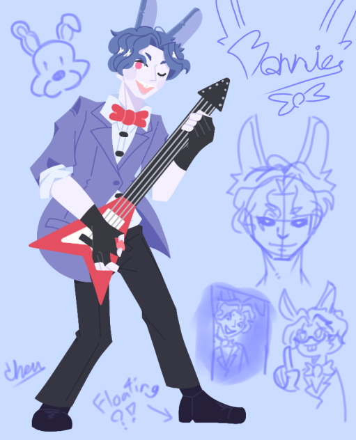 Bonnie (human ver.) - ibisPaint