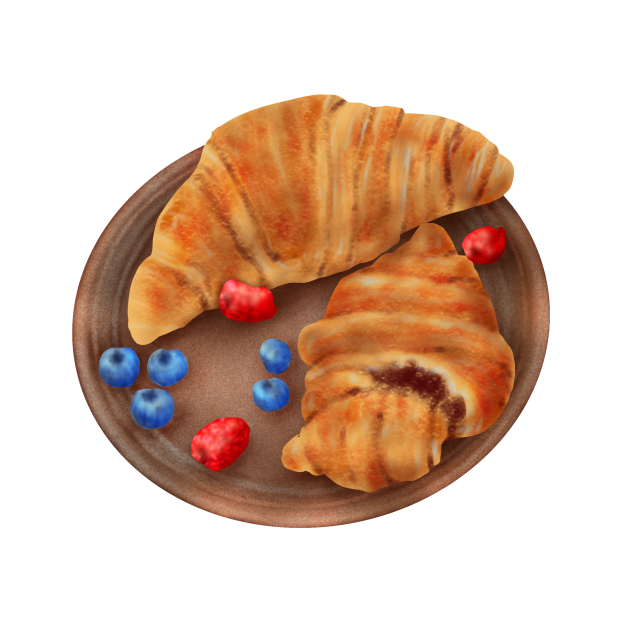 France Croissant - ibisPaint