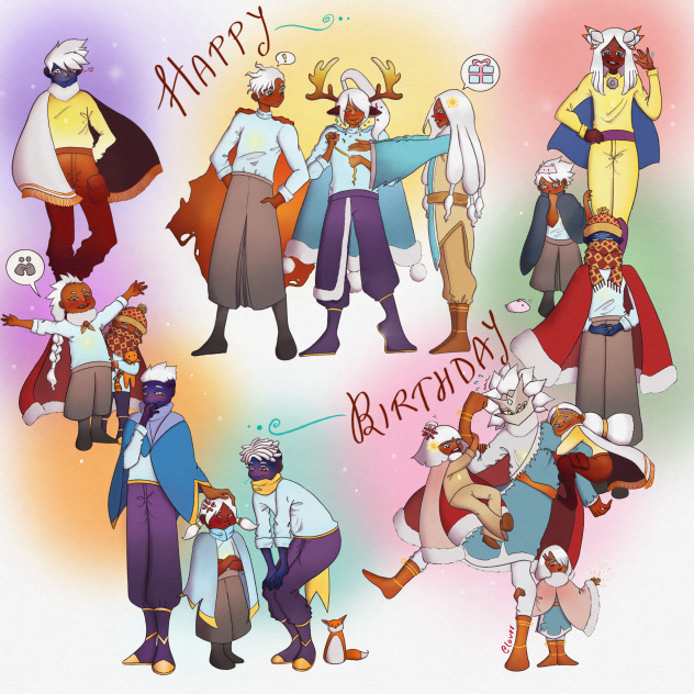 Birthday present - ibisPaint