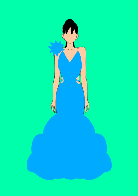 blue bird - ibisPaint