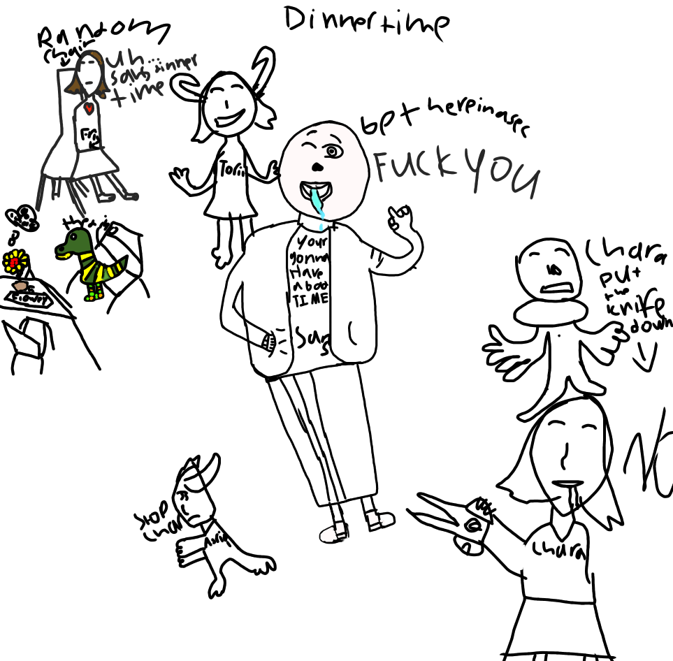Dinner Time IbisPaint dinner-time-ibispaint