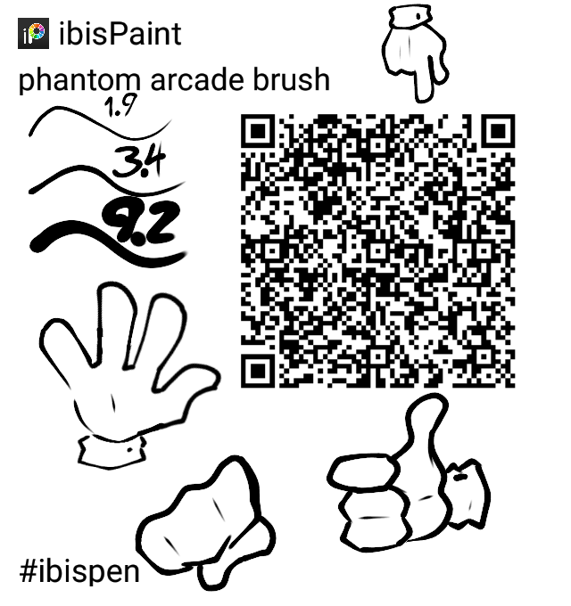 Phantom arcade brush - ibisPaint