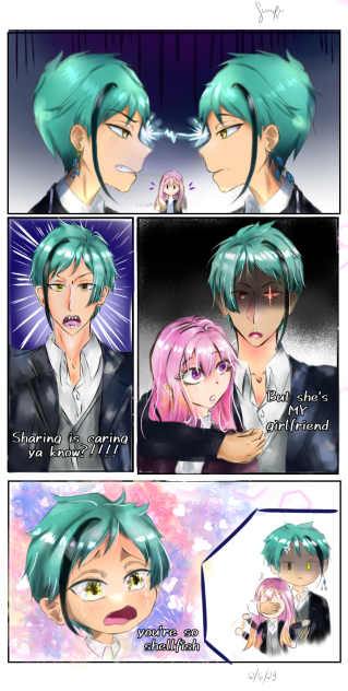 leech twins comic - ibisPaint