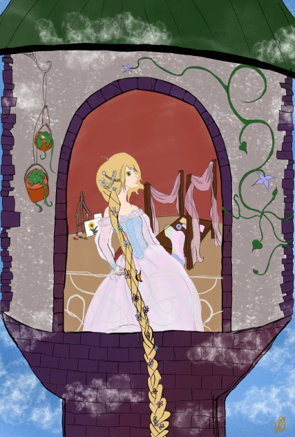Rupunzel’s Tower - ibisPaint
