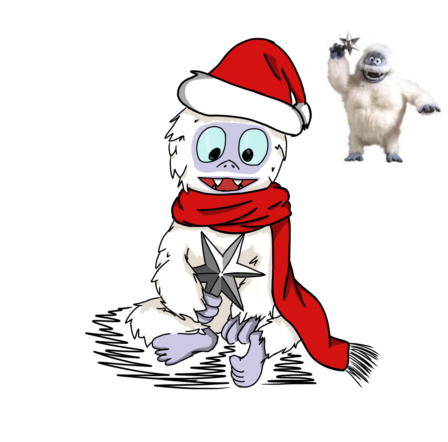 the abomitable snow man - ibisPaint