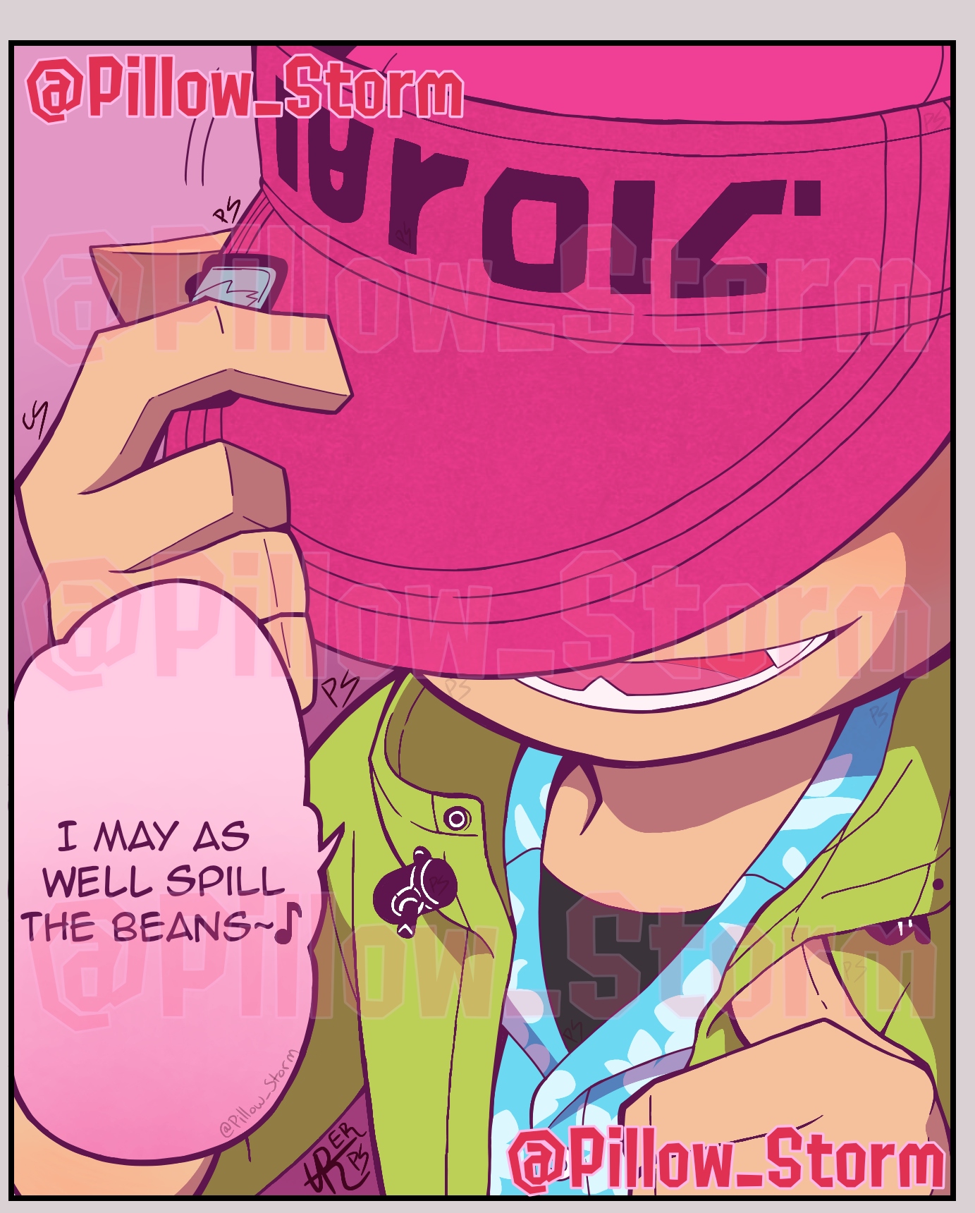 Aloha's Reveal - Splatoon Manga Recolor - ibisPaint