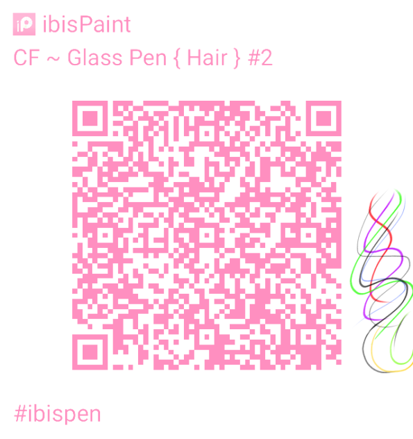 CF - Glass Pen [ Hair ] #2 - ibisPaint