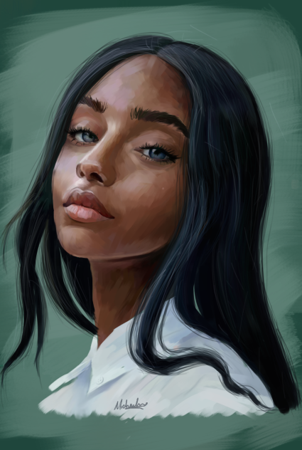 The Feminine Gaze - ibisPaint