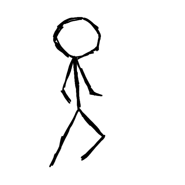 walk animation - ibisPaint