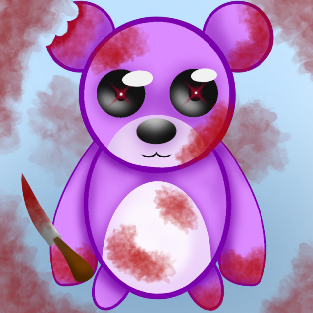 bloody bear - ibisPaint