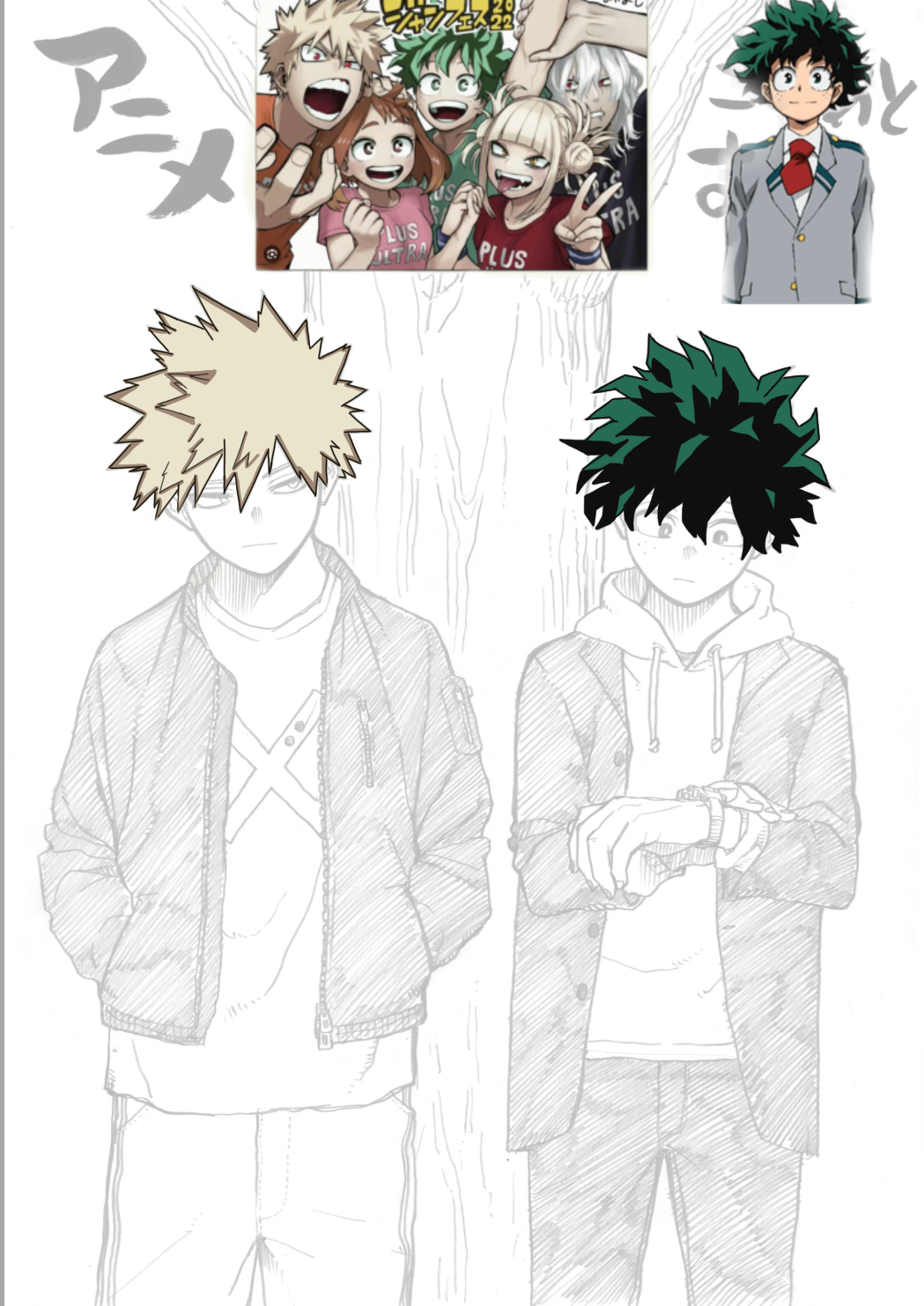 Horikoshi sketch I colored - ibisPaint