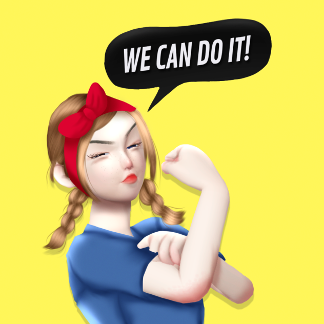 We can do it! - ibisPaint
