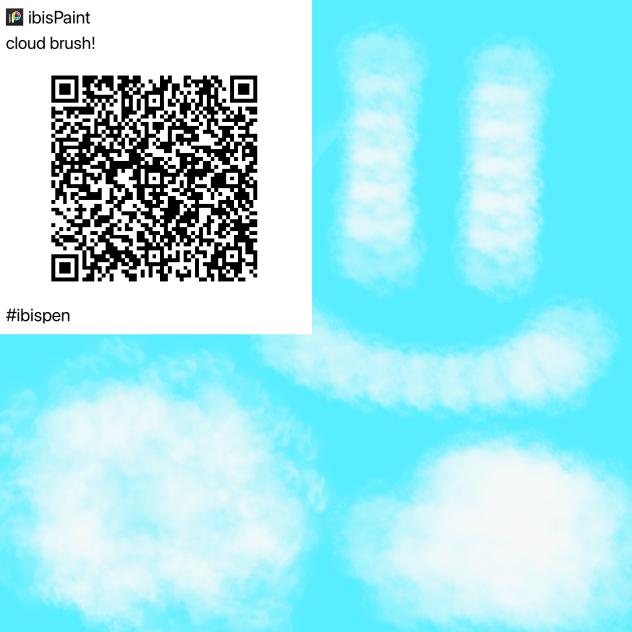 Cloud brush! - ibisPaint