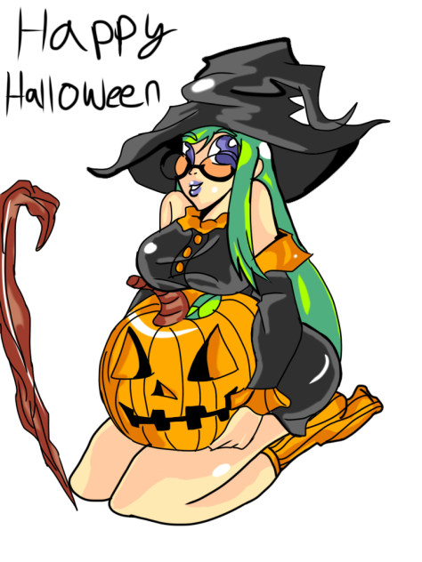 Cute witch - ibisPaint
