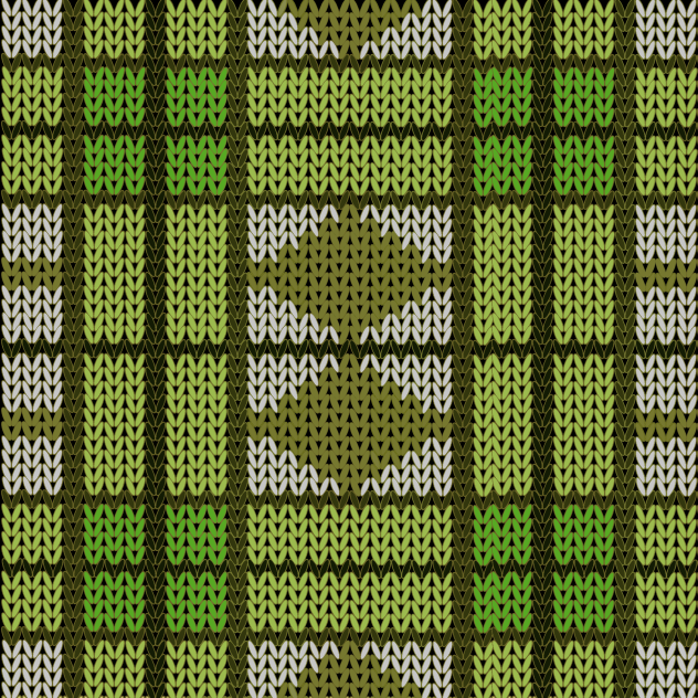 Knitted Pattern Green - ibisPaint