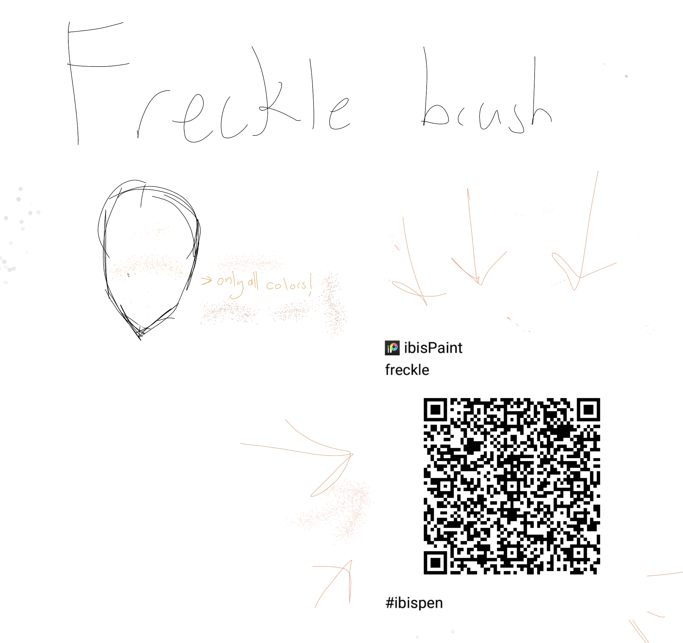 freckle brush - ibisPaint