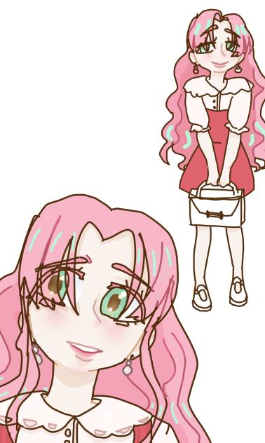 Pretty pink princess uwu - ibisPaint