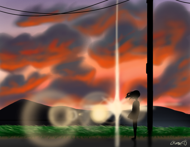 Bloody Sunset - ibisPaint