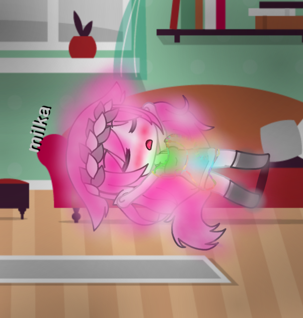 Sleepy Christmas tree gacha life - ibisPaint