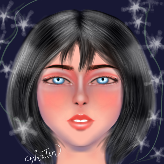 Miss winter snow - ibisPaint
