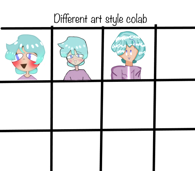 drawing style collab - ibisPaint