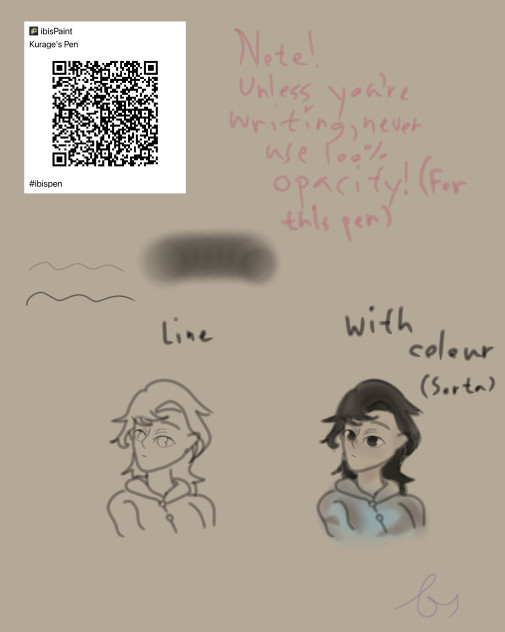 Here’s a pen - ibisPaint