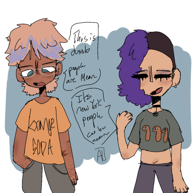 mine and m friends oc - ibisPaint