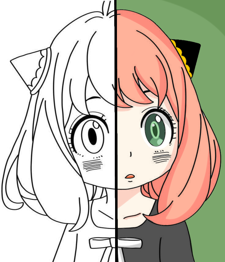 collaboration anya - ibisPaint