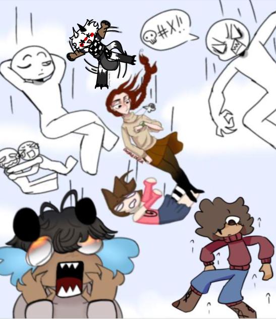 falling collab🌀 - ibisPaint