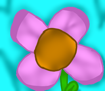 Pink flower - ibisPaint